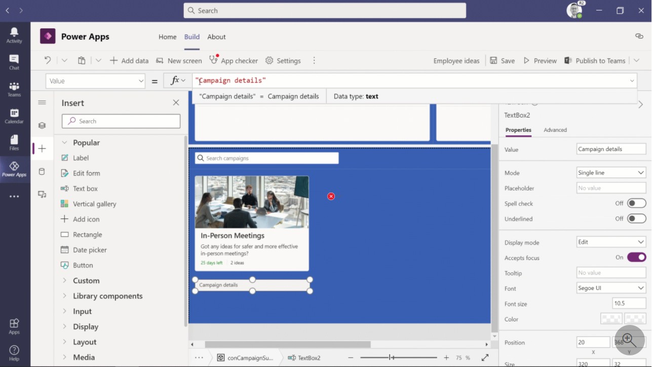微软Teams和Power Platform - 微软Teams研究所