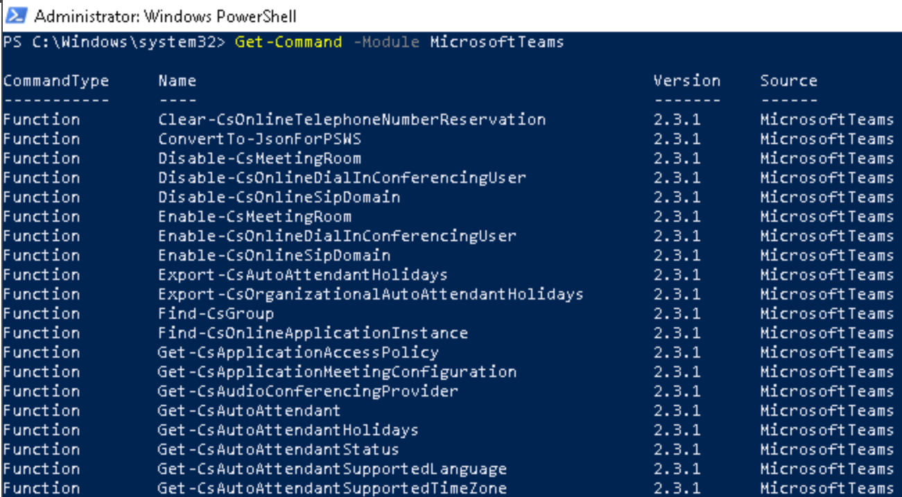 Teams的管理员工具 - 微软Teams研究所